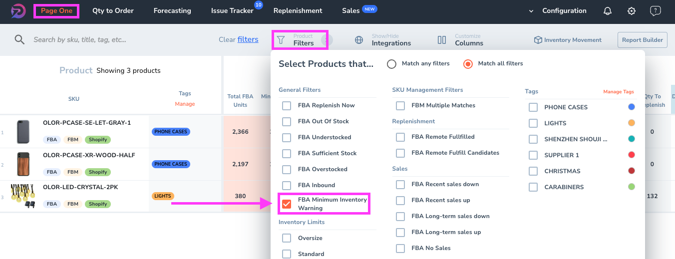 FBA Minimum Inventory: How to Avoid Storage Fees on Amazon - One Page ...
