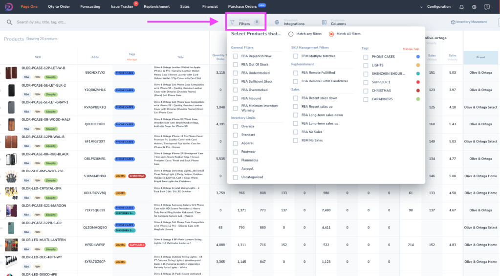 How to Generate and Analyze the Replenishment Report In One Page ...